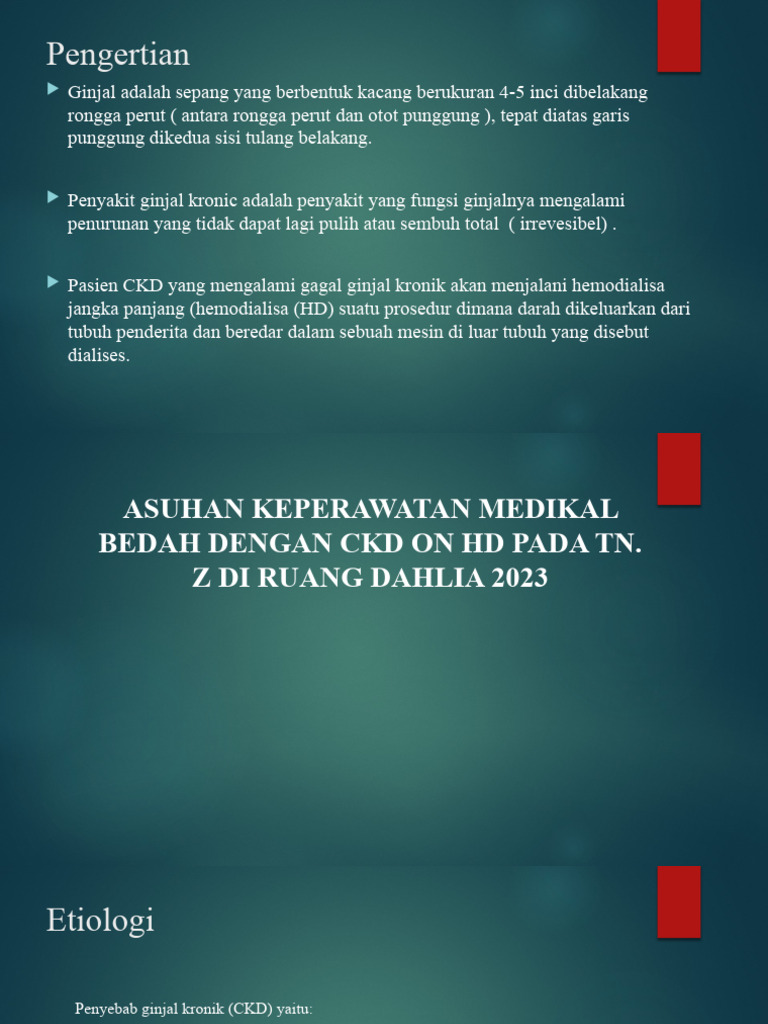 Kasus ASKEP CKD On HD | PDF