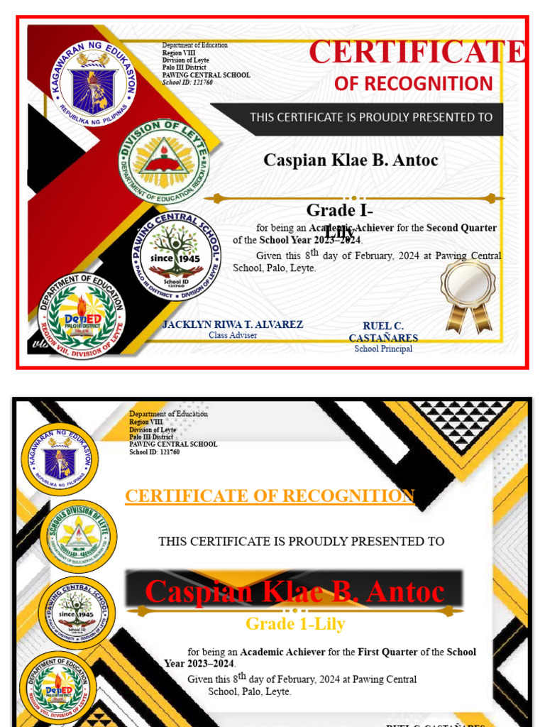 Certificate Achiever | PDF