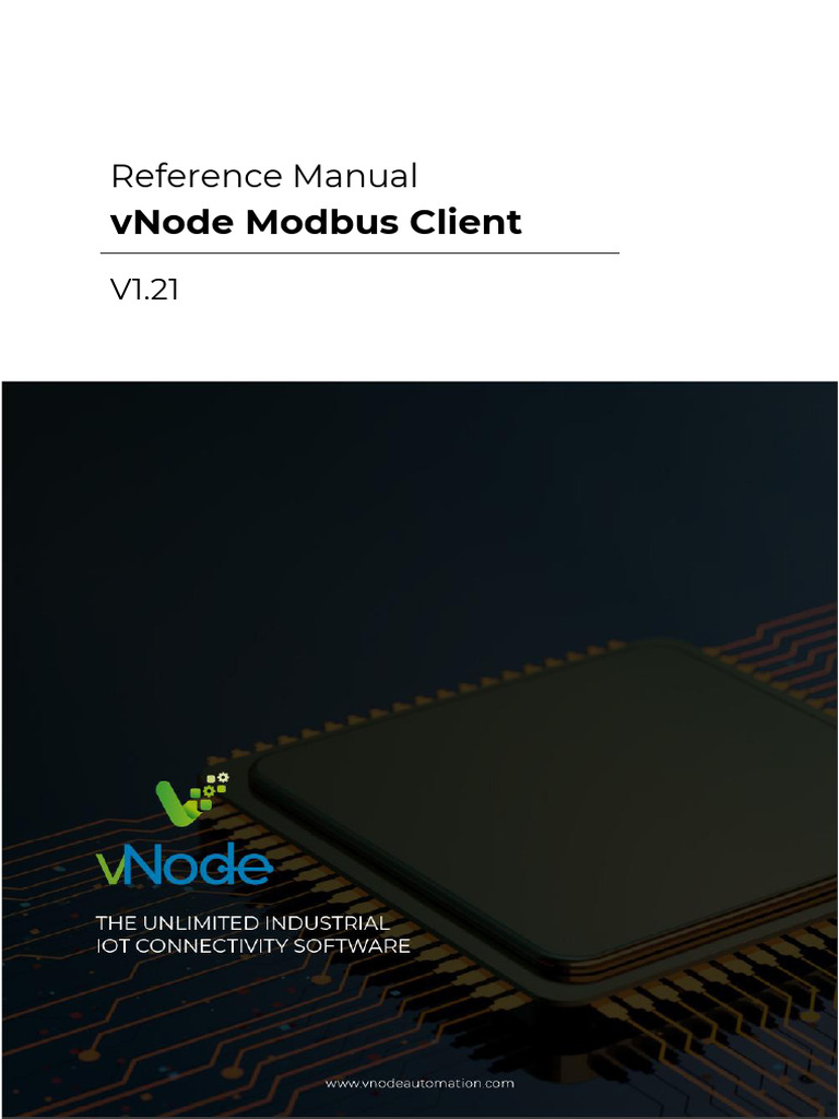 Vnode Modbus Client en | PDF | Transmission Control Protocol | Data Transmission