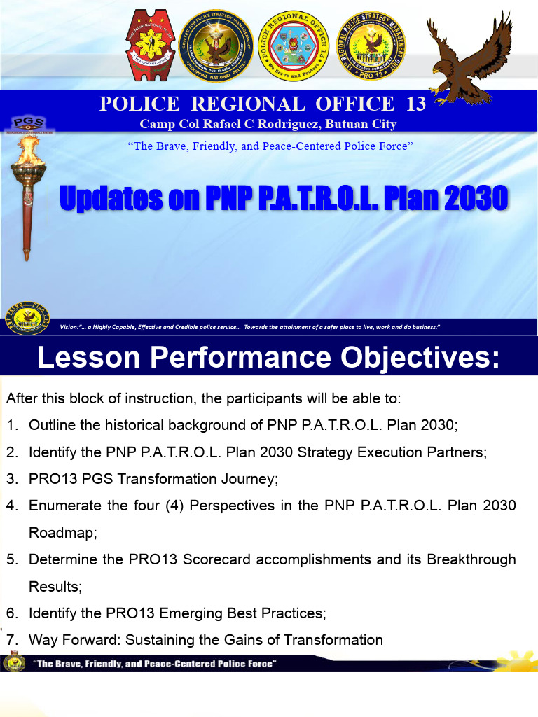 Patrol Plan 2030 | PDF | Police | Business