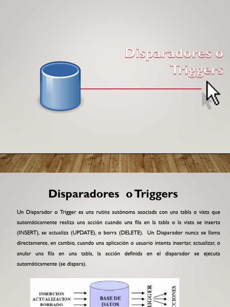 Guía Completa de Triggers en SQL | PDF | SQL | Ingeniería de software