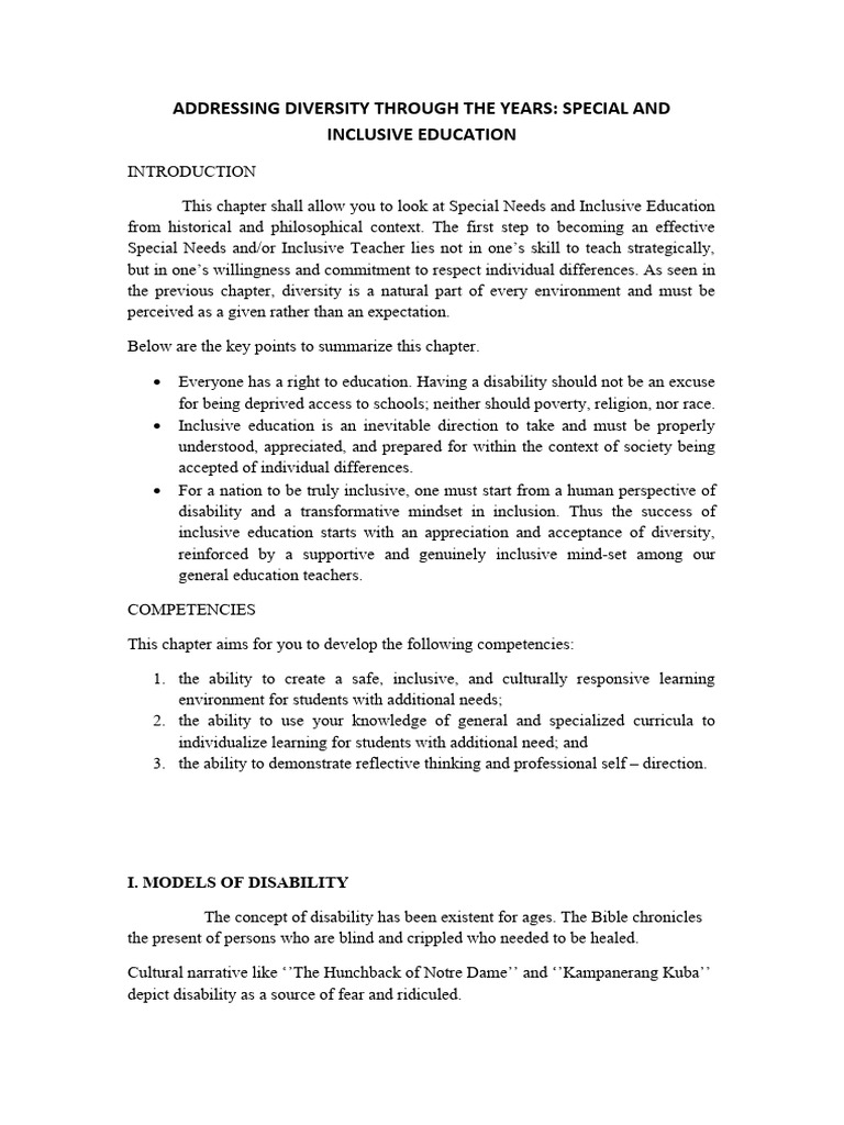 Models of Disability | PDF | Disability | Physical Therapy