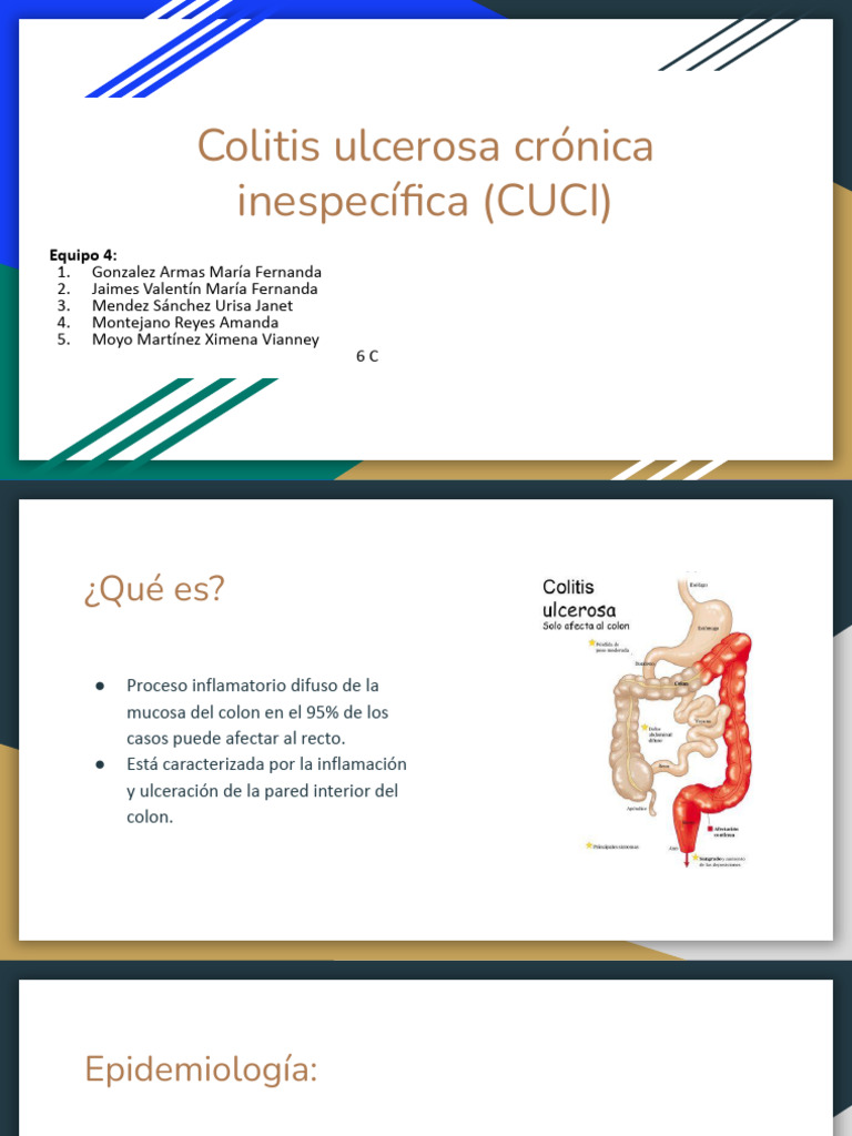 Colitis Ulcerosa Crónica Inespecífica (CUCI) | PDF | Medicina ...