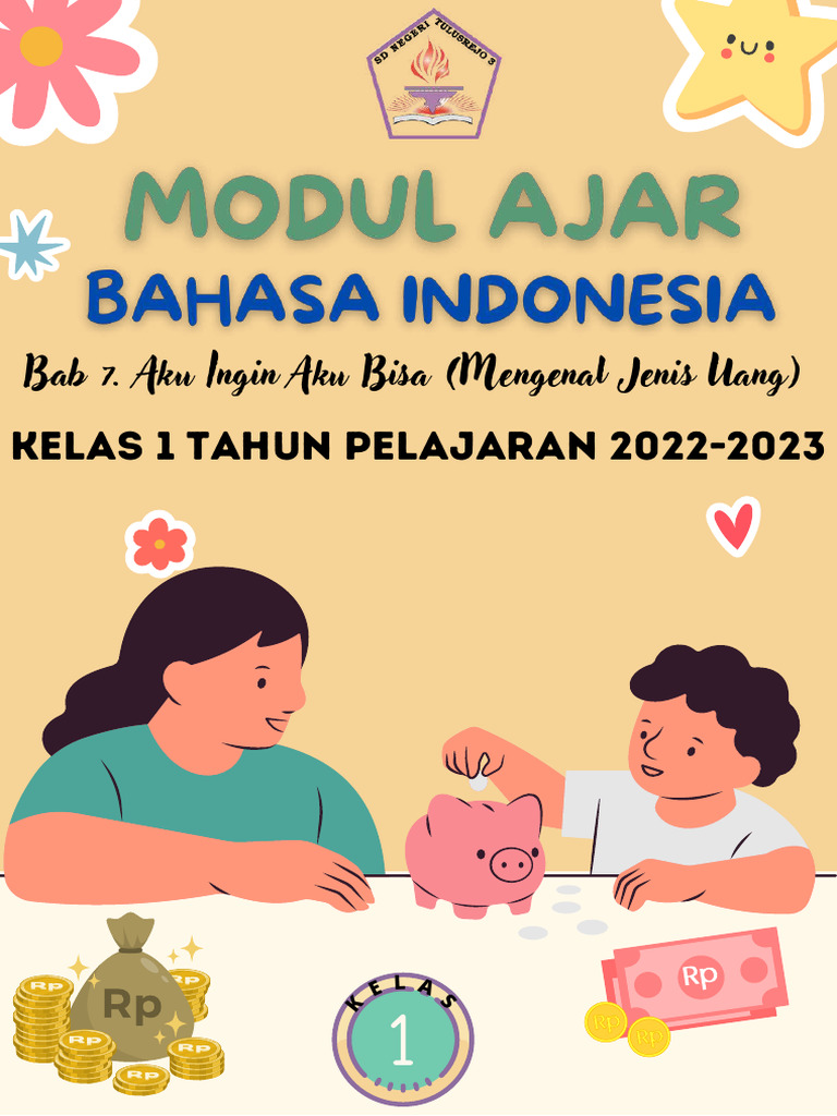 Modul Ajar Bahasa Indonesia - BAB 7 Aku Ingin Aku Bisa, Bahasa Indonesia Kelas 1 - Fase A | PDF