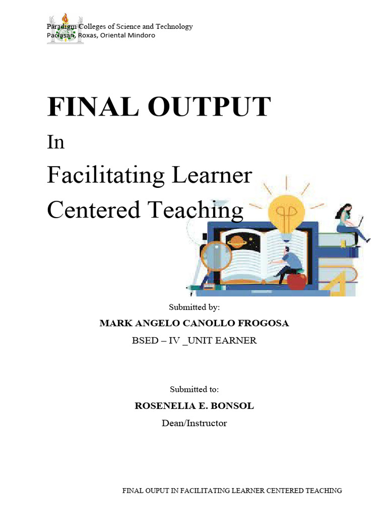 Facilitating Learner Centered Teaching | PDF | Career & Growth