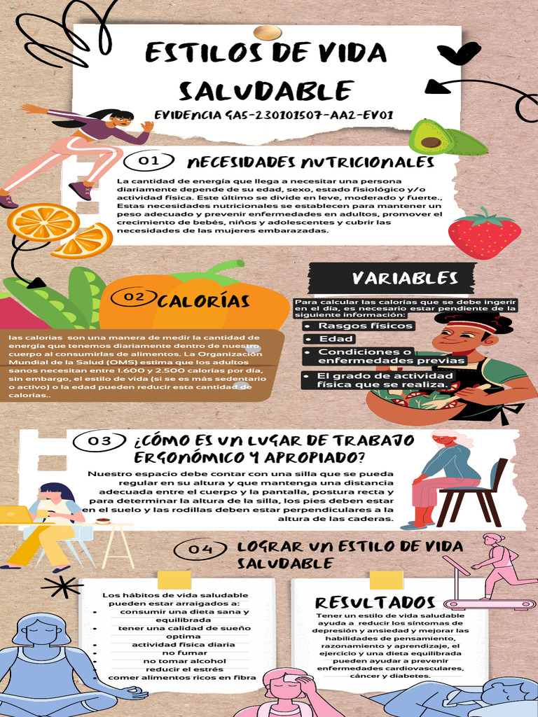 Estilo de Vida Saludable: Claves y Hábitos | PDF | Dieta | Dieta saludable
