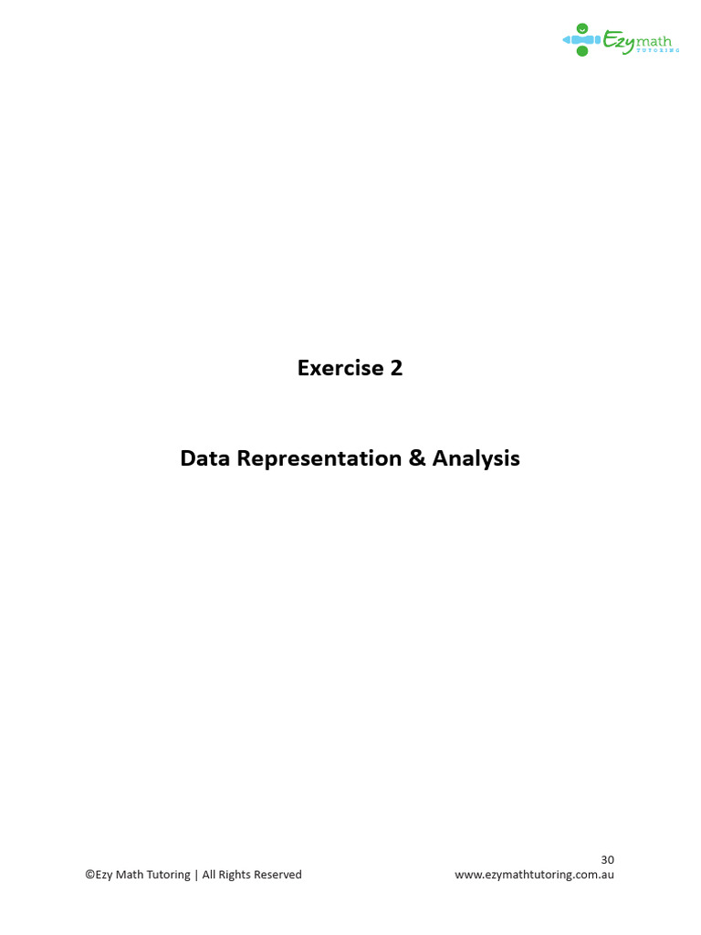 Year 10 Maths - Chance - Data - Data Represnetation - Analysis - Questions (Ch2 Ex2) | PDF ...
