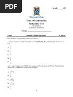 Grade 11 Worksheet - Probability, Sets and Venn Diagram | PDF | Measure ...