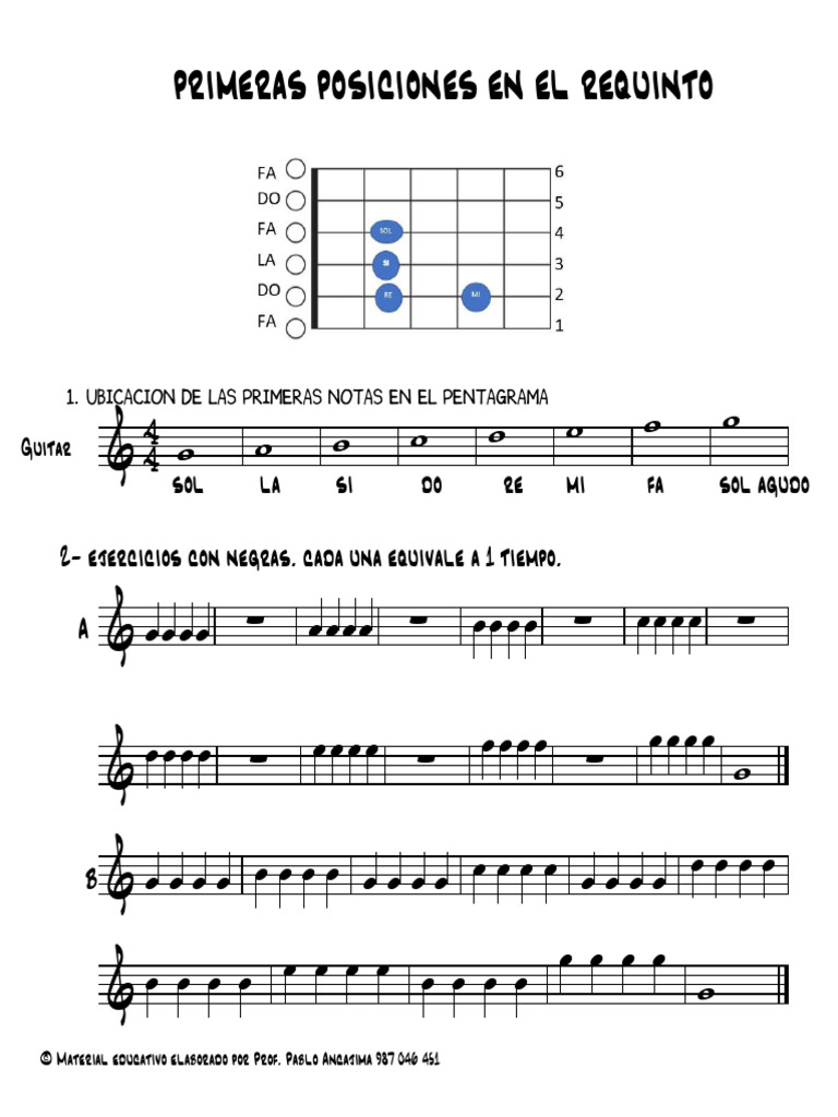 Guitarra 2 6066 Requinto | PDF