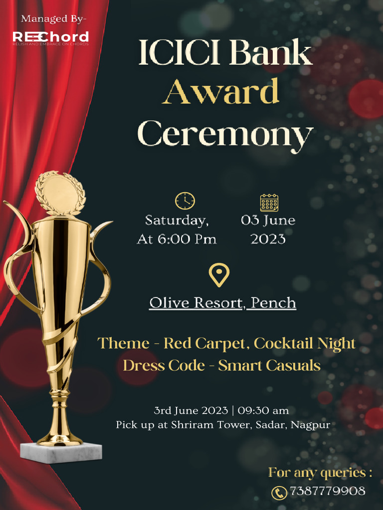 Award Ceremony Invitation: Red Carpet Night | PDF | Religion & Spirituality