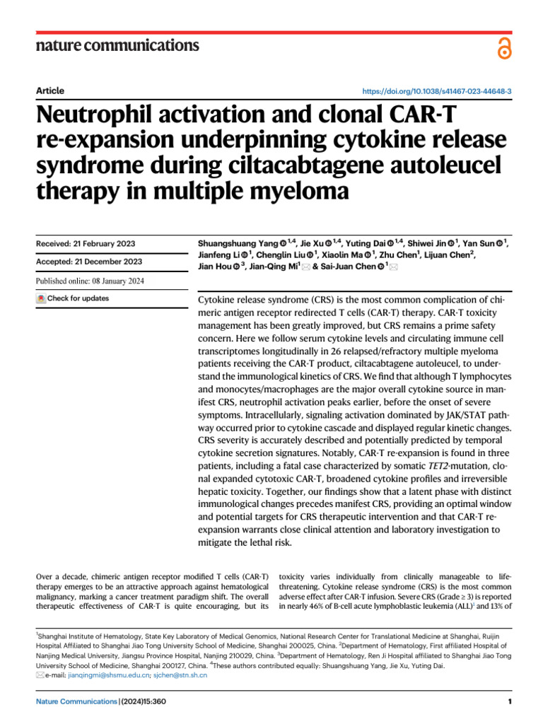 Multiple Myeloma: The Next Frontier | PDF | Medicine | Immune System