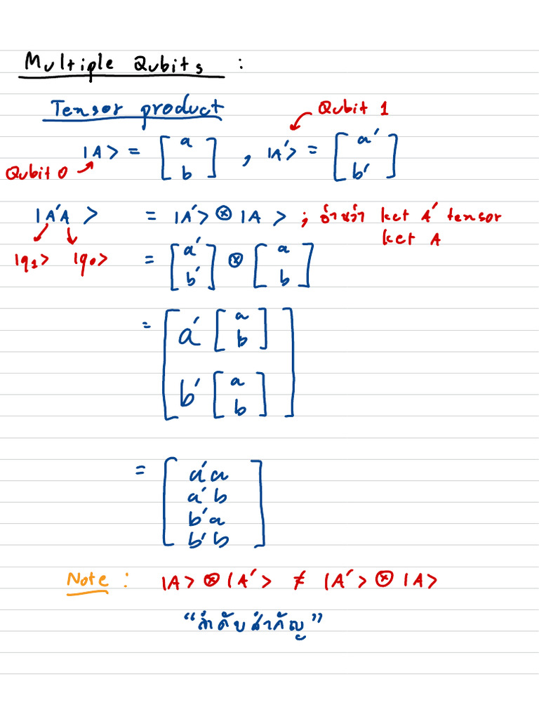 Lecture 3 Multiple Qubits | PDF | Quantum Mechanics | Theoretical ...
