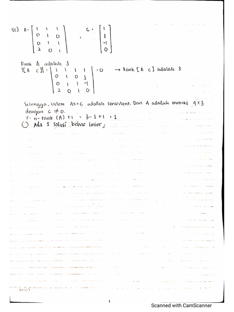 Matriks No 5c, 6,7ab | PDF