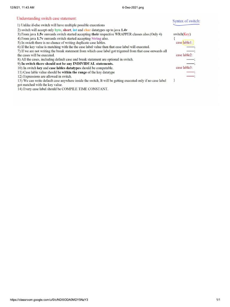 Understanding Switch Case Statement | PDF Understanding Switch Case Statement | PDF