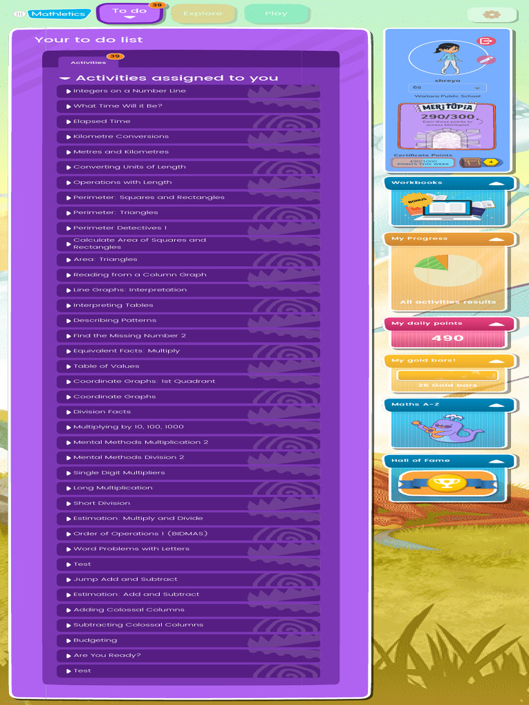 Mathletics 4 | PDF