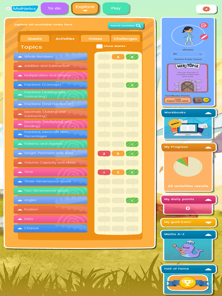 Mathletics 2 | PDF | Multiplication | Mathematical Objects
