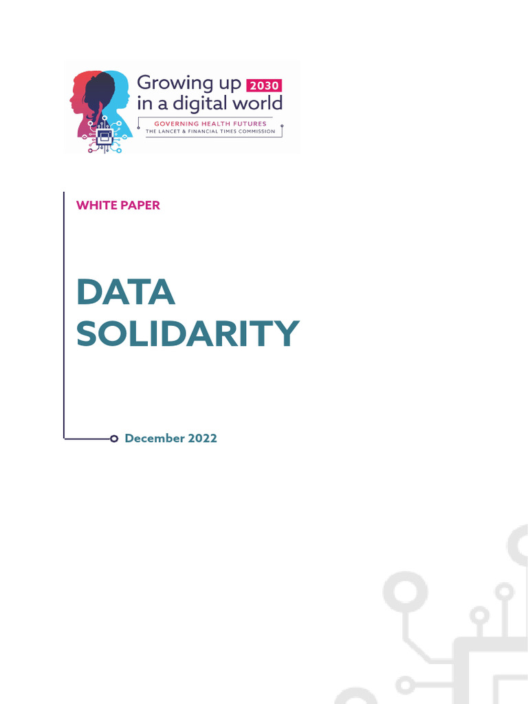 Data Solidarity | PDF | Governance | Risk