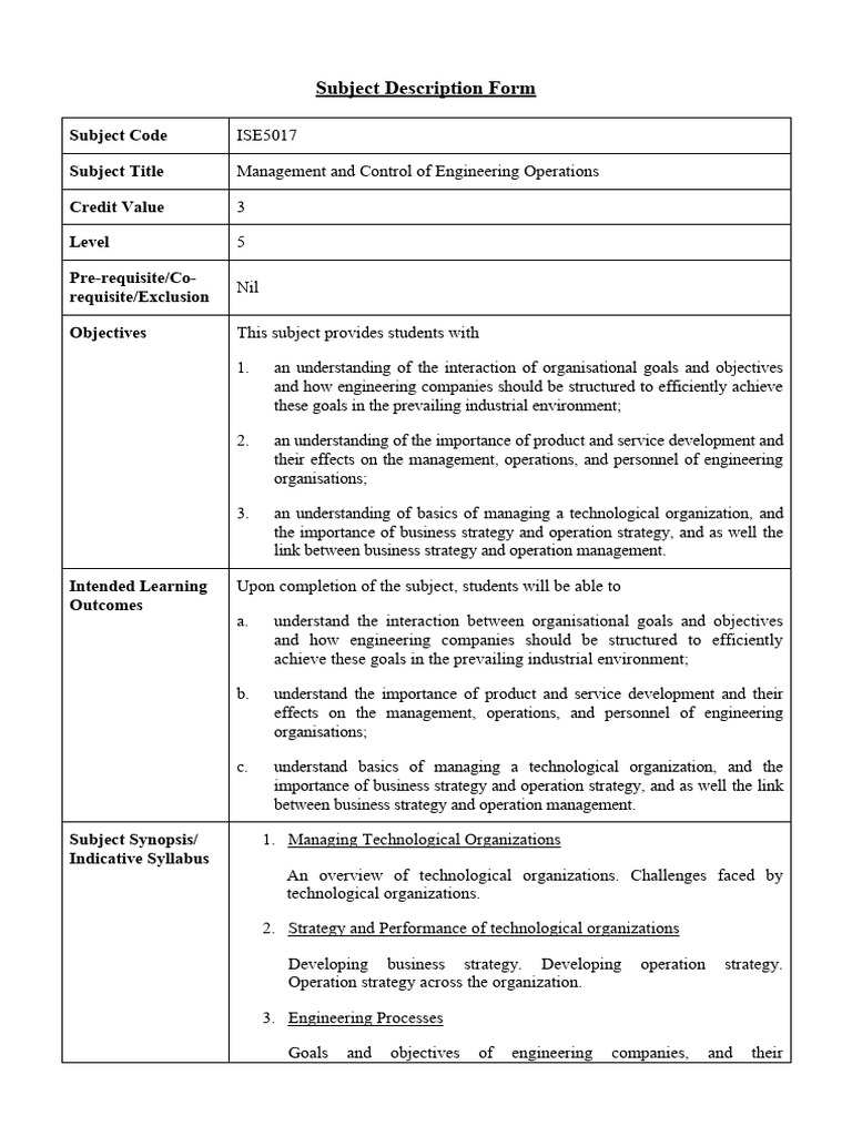 Outline - Sample 03 - International | PDF | Learning | Strategic Management