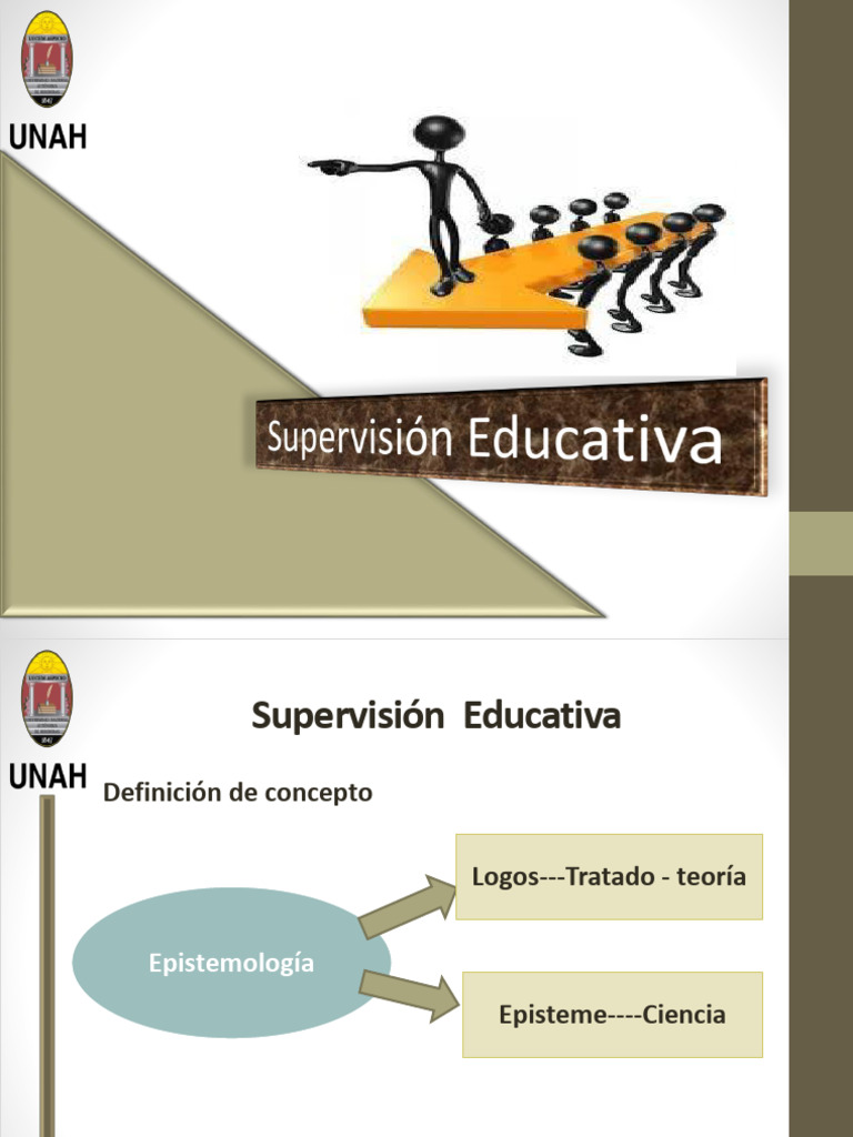 Supervisión Educativa: Conceptos Clave | PDF | Conocimiento | Enseñando