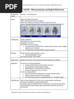 Pediatric Ultrasound Normal Values | PDF | Medical Ultrasound | Kidney