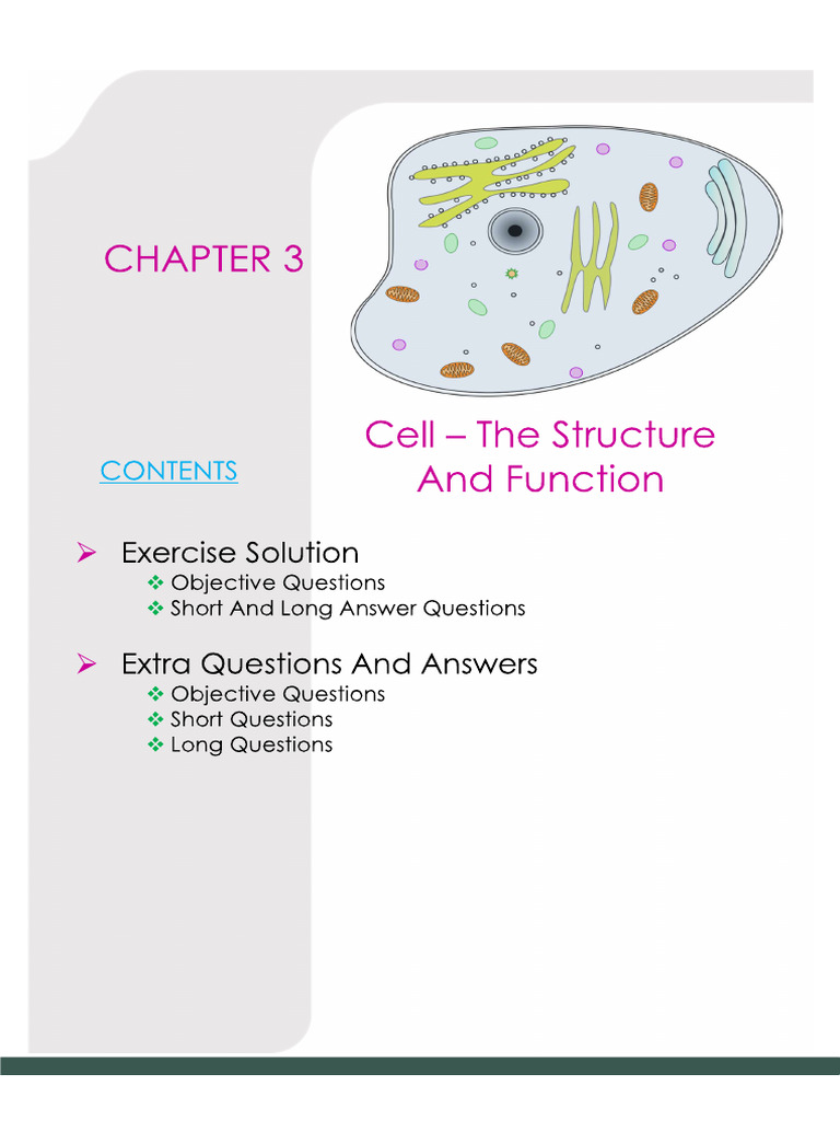 Cell Structure | PDF
