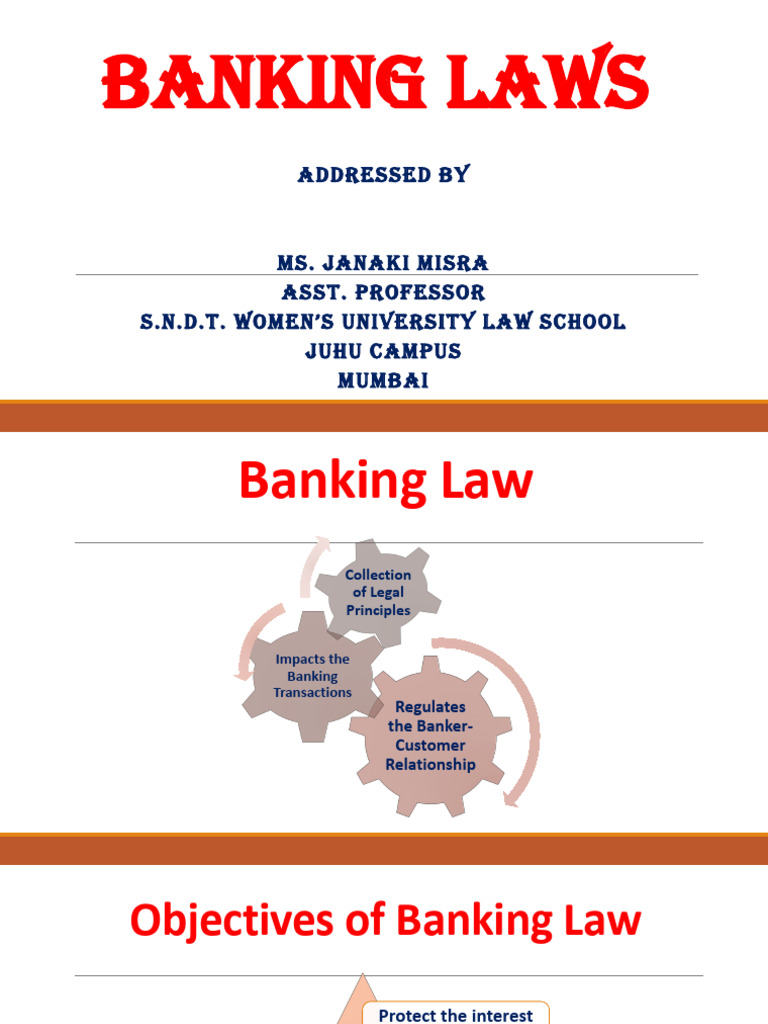 Overview of Banking Laws in India | PDF | Negotiable Instrument | Banks