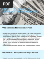 Financial Literacy ClassVIII | PDF