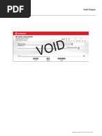 CIBC Void Cheque - Direct Deposit Form | PDF | Payments | Cheque