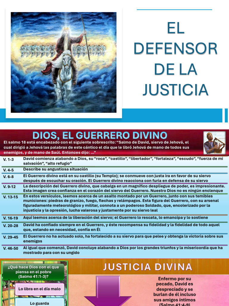 06 El Defensor de La Justicia | PDF | Salmos