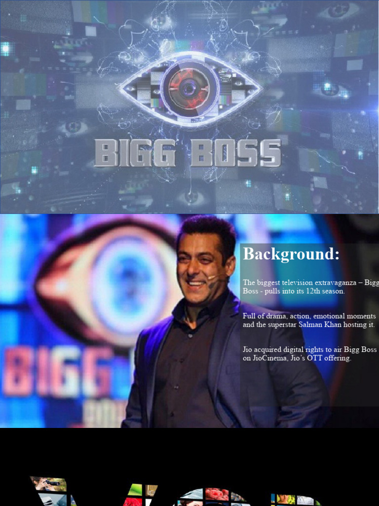Bigg Boss Case Study | PDF | Mass Media | Entertainment