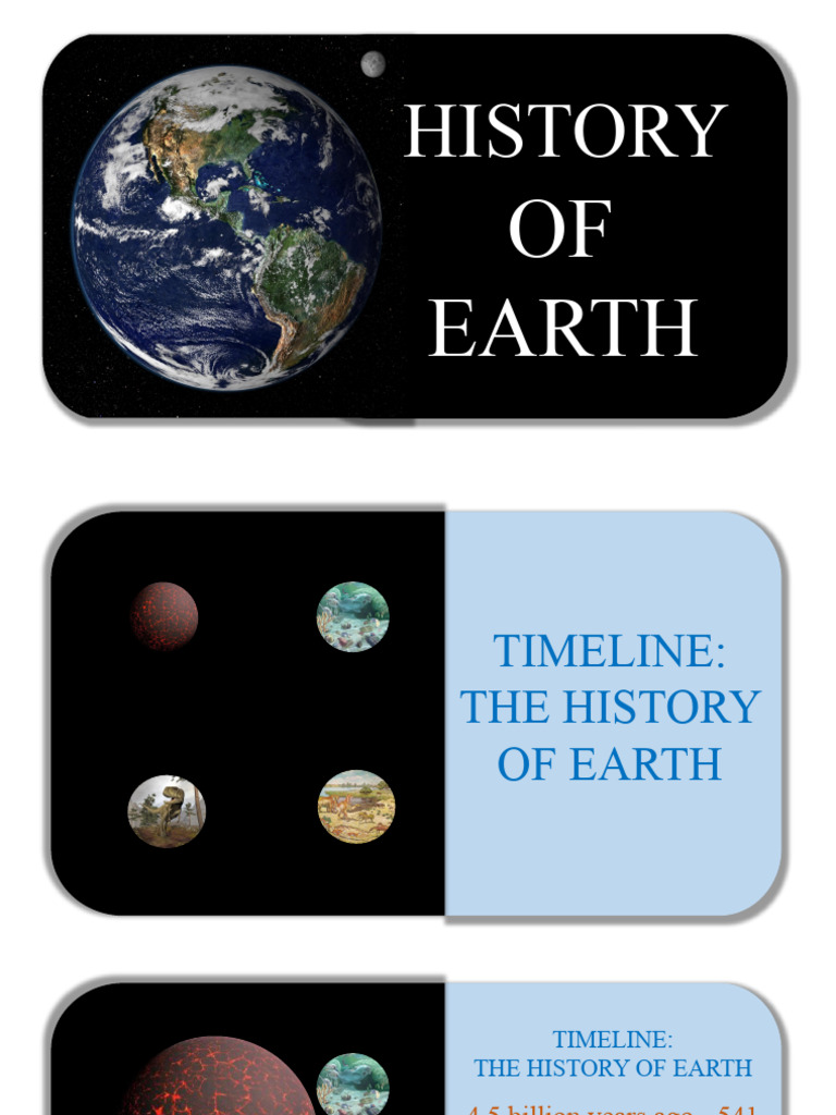 History of Earth | PDF | Earth | Dinosaurs
