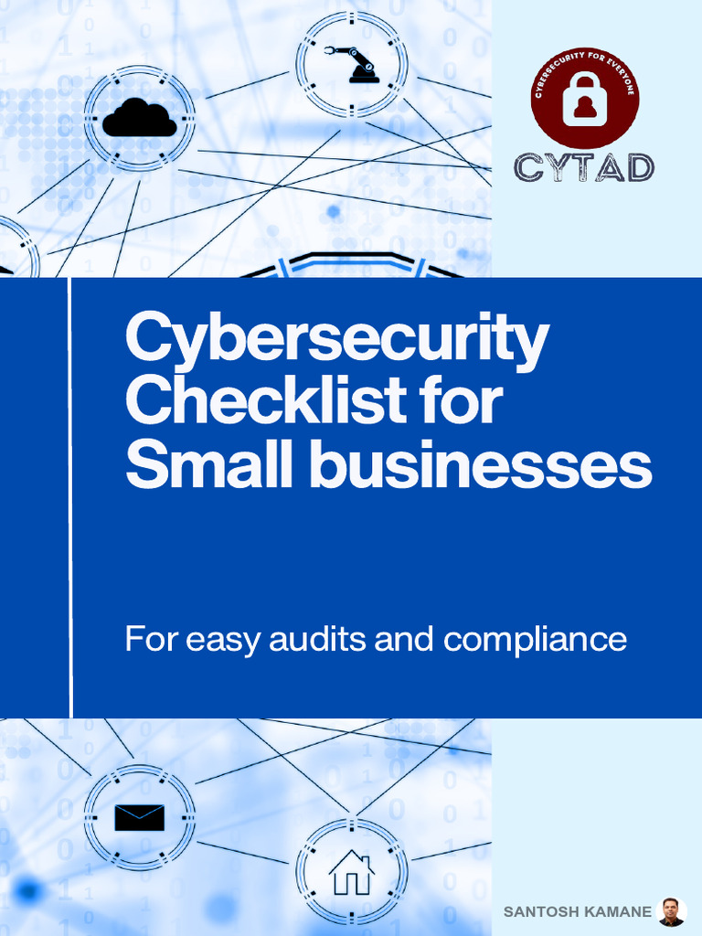 Cybersecurity Checklist For Small Businesses | PDF