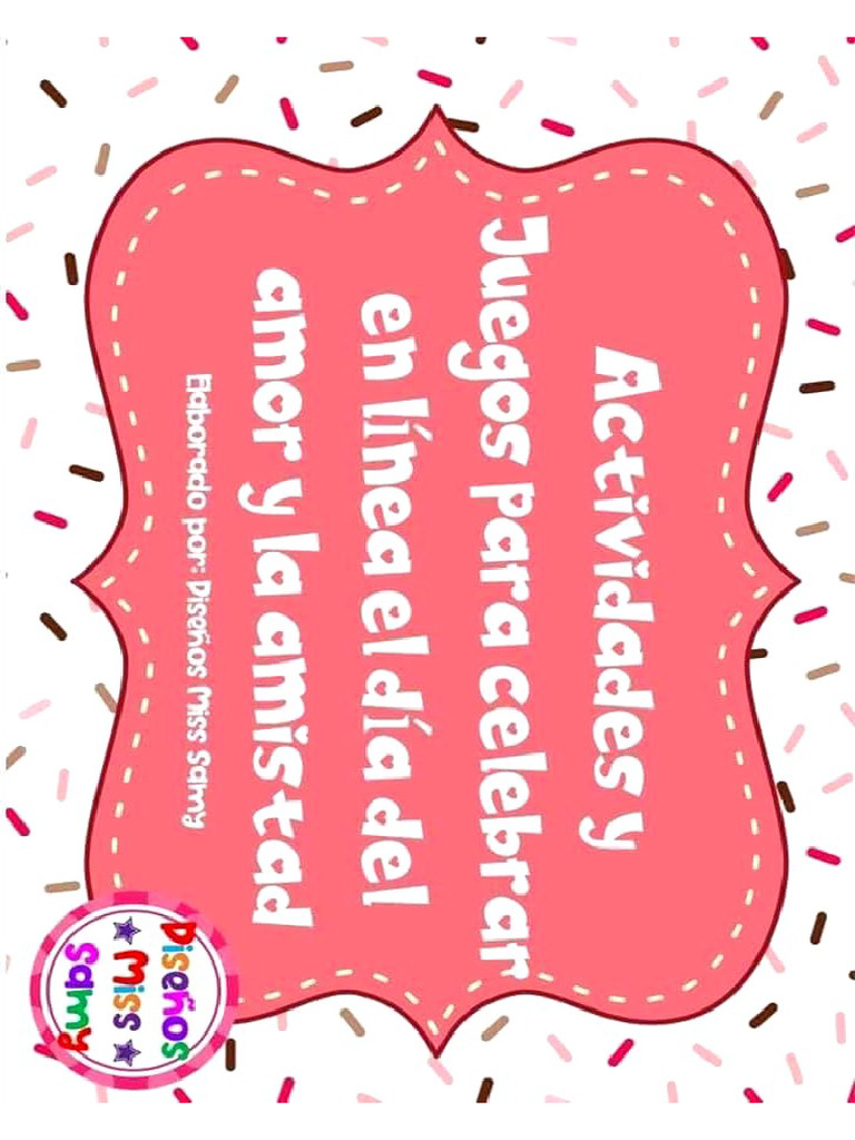 Día Del Amor y La Amistad | PDF