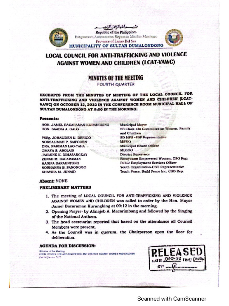 Fourth Quarter Lcat Vawc | PDF