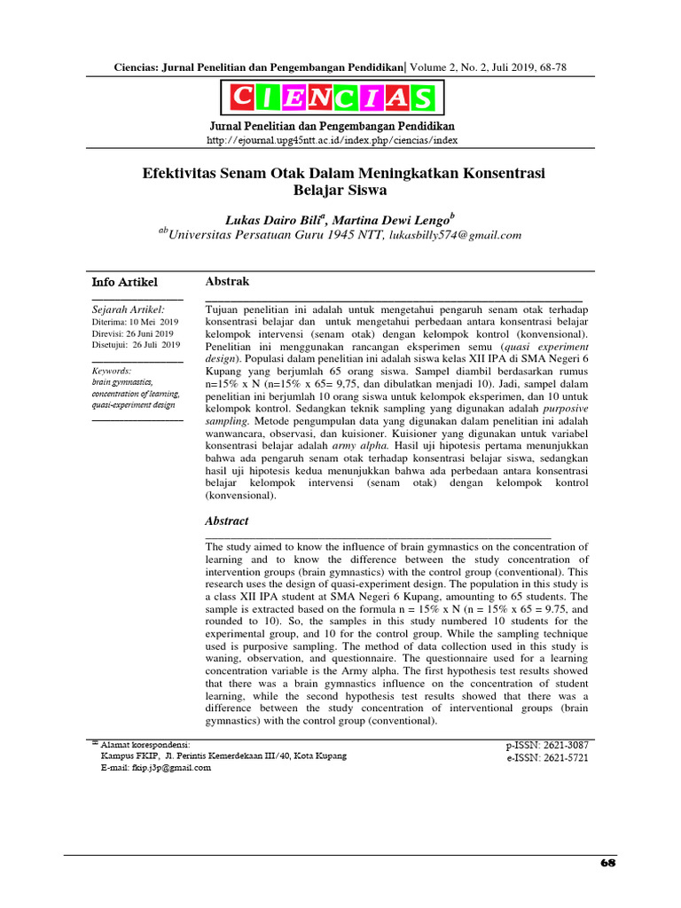 4c Lukas Dairo Bili DKK, 2019 | PDF | Sains & Matematika