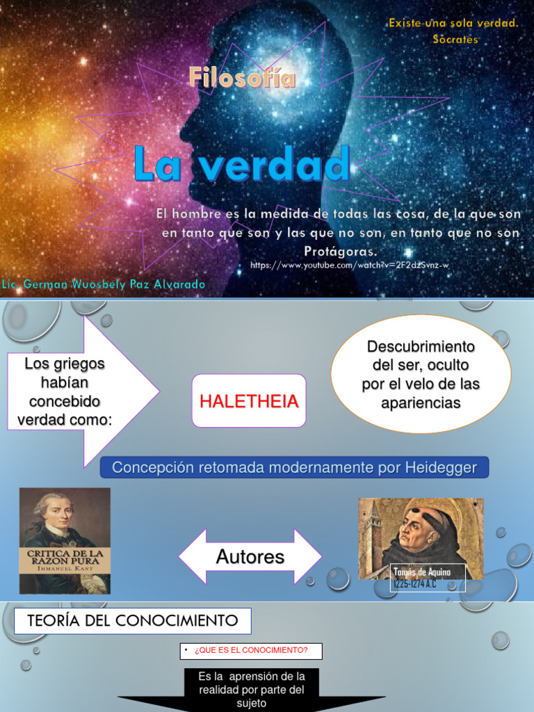 La verdad. | PDF | Verdad | A priori y a posteriori