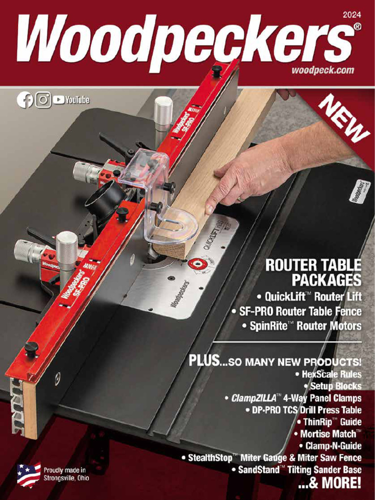 Woodpeckers 2024 Catalog REV 010524 Online Publish | PDF | Woodworking ...
