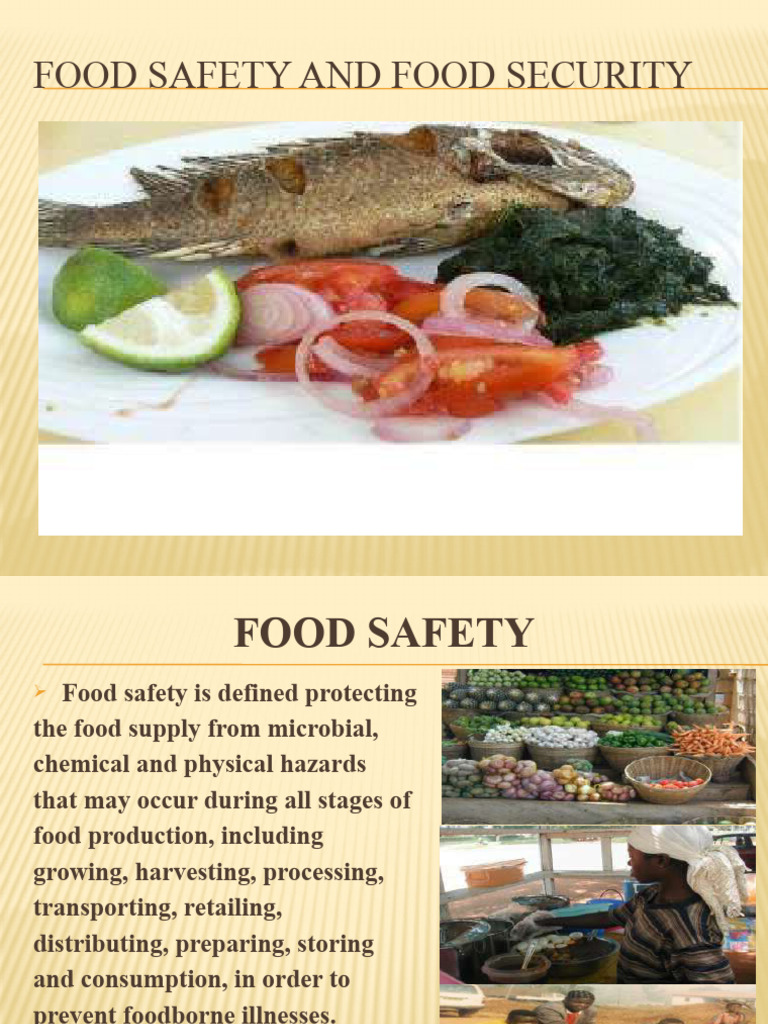Food Safety and Security in Africa | PDF | Food Safety | Cooking