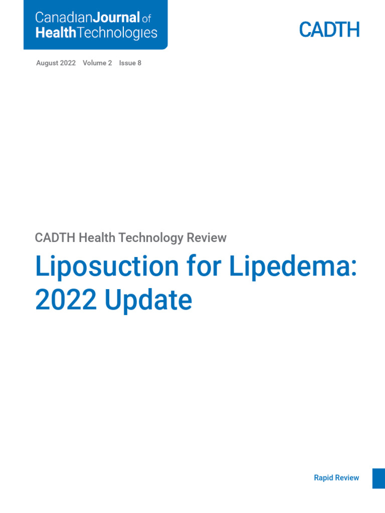 Lipedema 2 | PDF | Evidence Based Medicine | Systematic Review