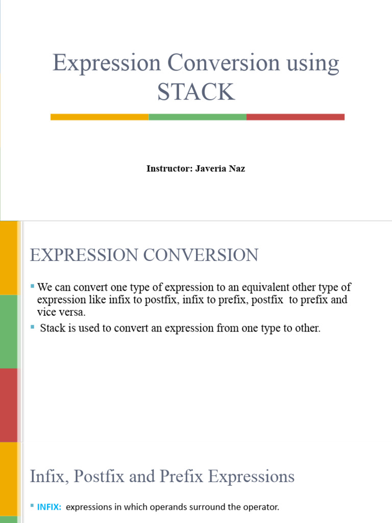 Lec-4 Infix To Postfix | PDF | Computer Programming | Mathematics
