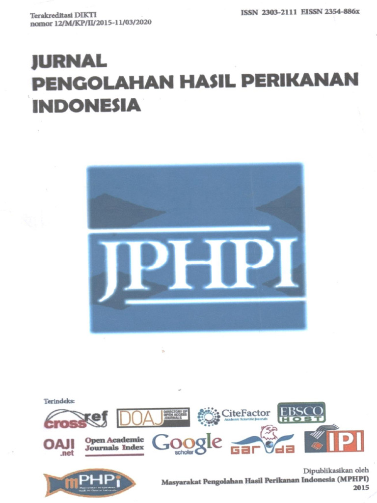 Karakteristik Organoleptik Dan Kimia Ilabulo Ikan Patin Fortifikan ...