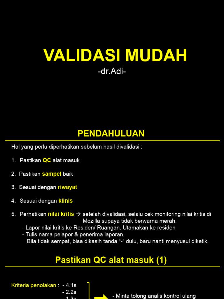 Cara Mudah Interpretasi Lab | PDF