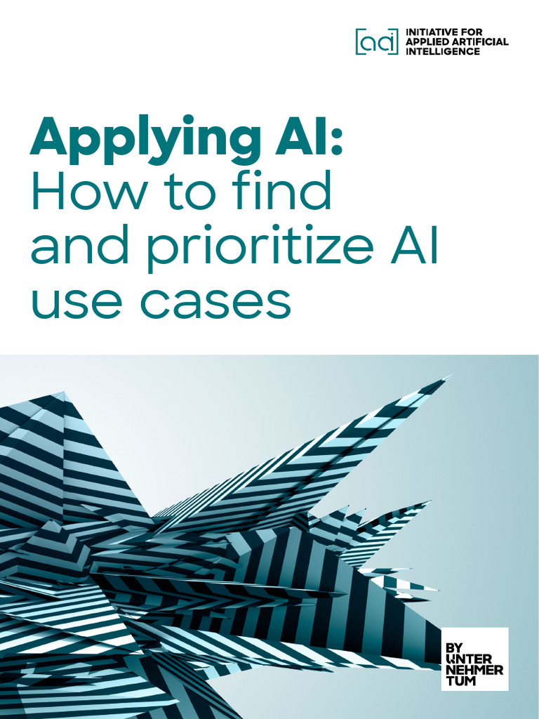 AppliedAI Whitepaper UseCase Webansicht | PDF | Artificial Intelligence ...