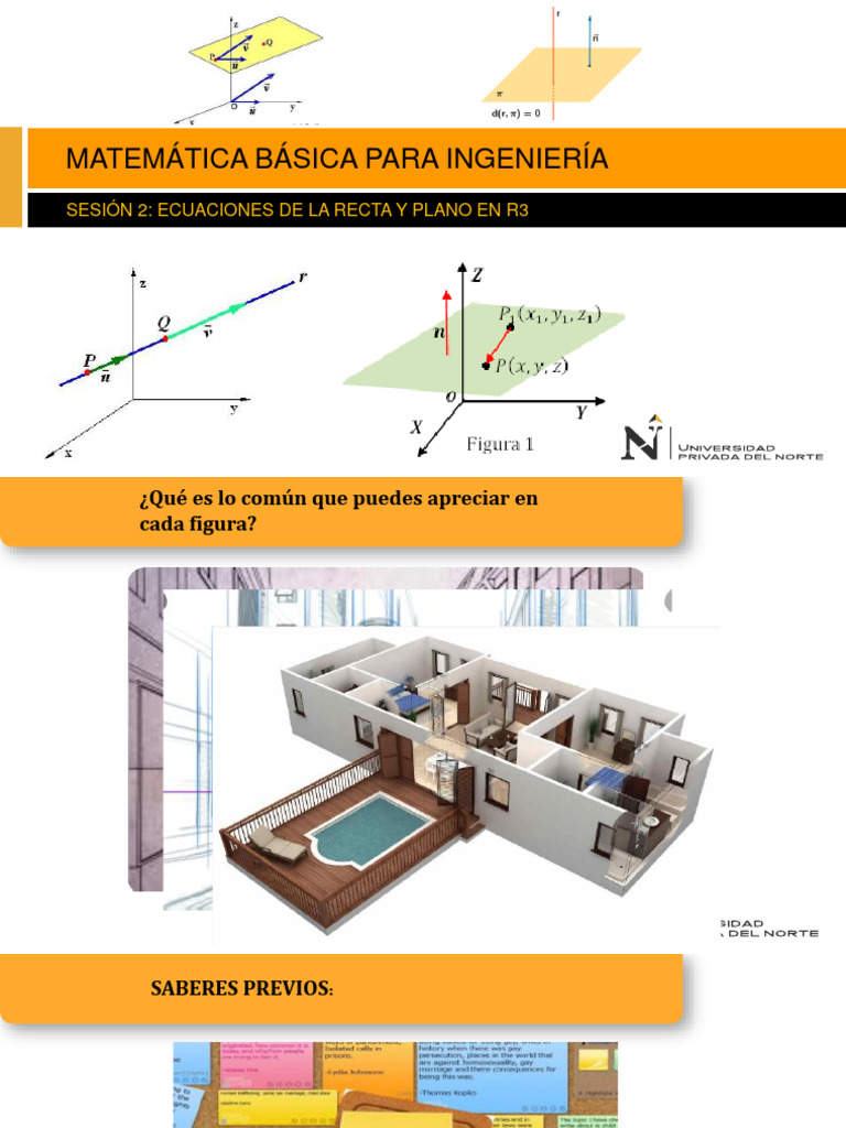 2 - Ecuaciones de La Recta y Plano en R3 | PDF | Vector Euclidiano ...