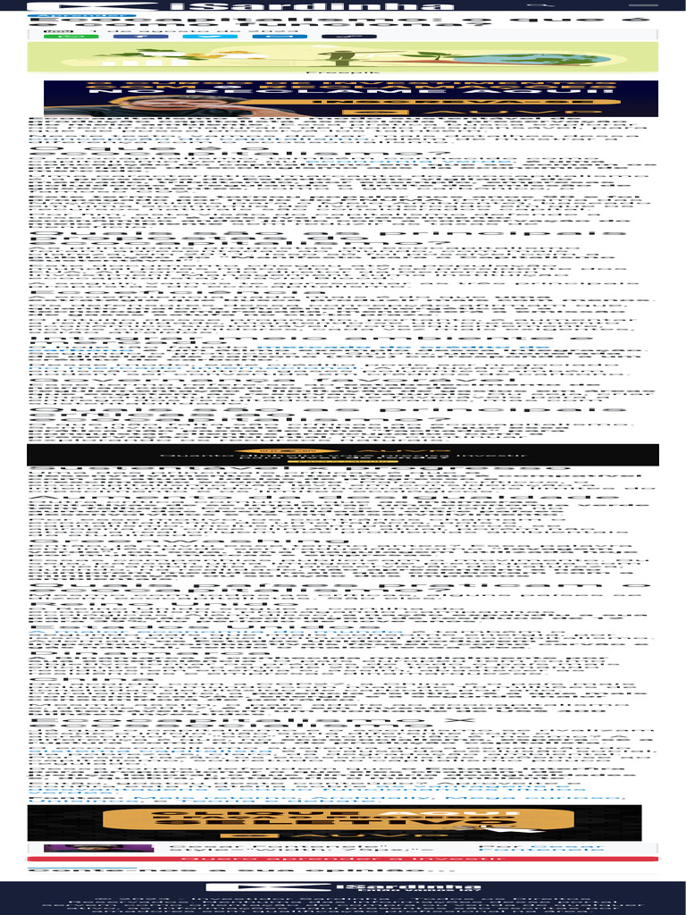 Ecocapitalismo o Que É e Como Funciona | PDF | Capitalismo | Economia