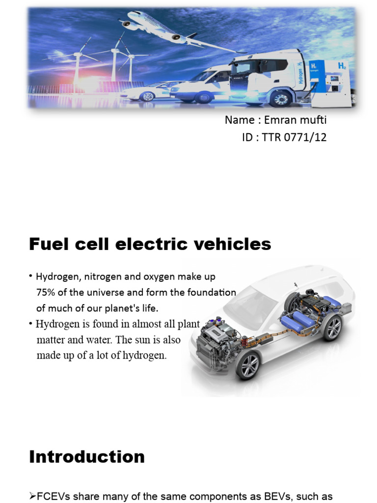Emran Mufti (TTR 0771:12) | PDF | Fuel Cell | Hydrogen