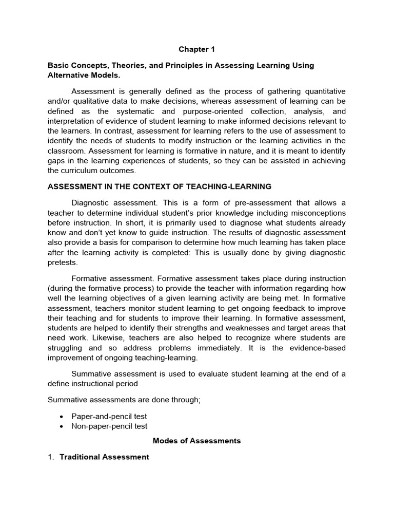 Assessment Learning 2 | PDF | Educational Assessment | Learning