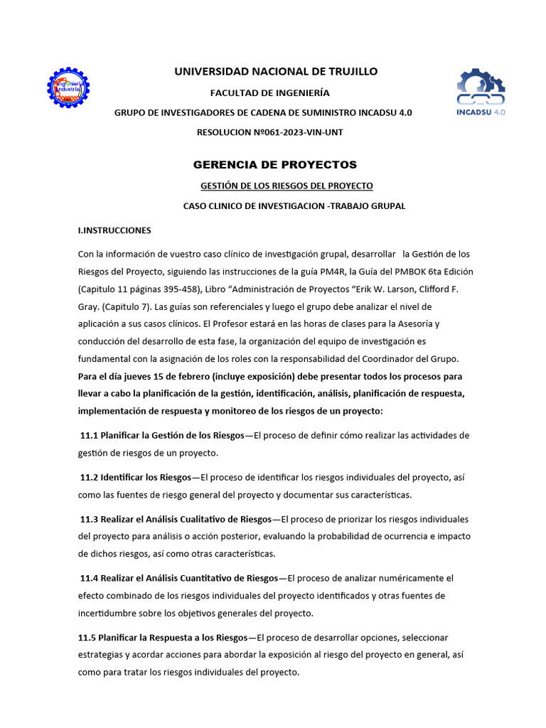 0guia Gestion De Riesgos Pdf Science