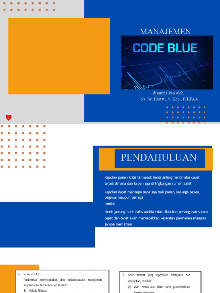 Manajemen Code Blue | PDF