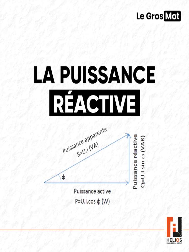 La Puissance Réactive | PDF